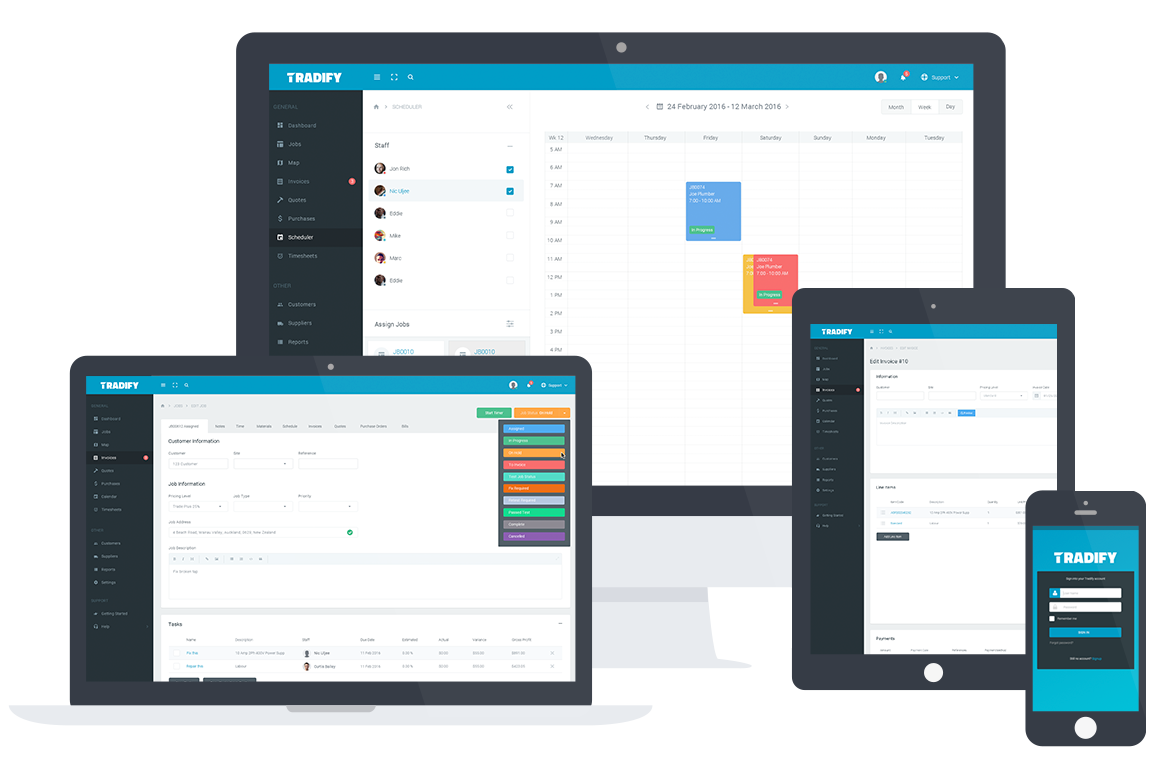 New Product Launch - What’s new in Tradify 2.0