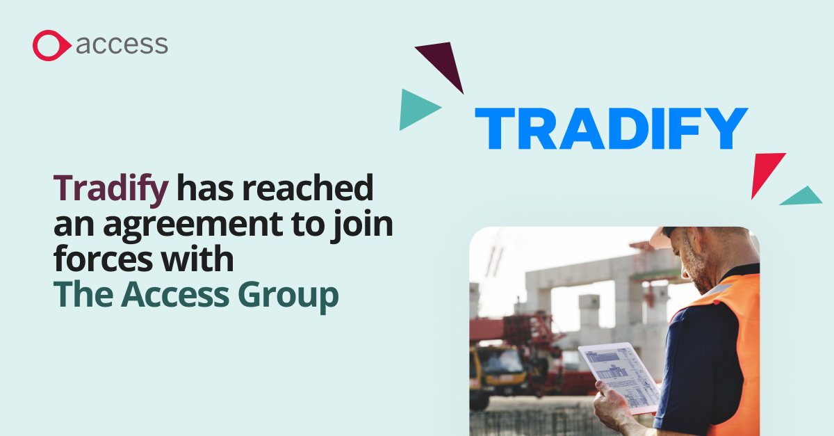 Tradify To Join The Access Group | Tradify™
