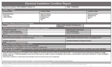 EICR Checklist for Electricians | Tradify™