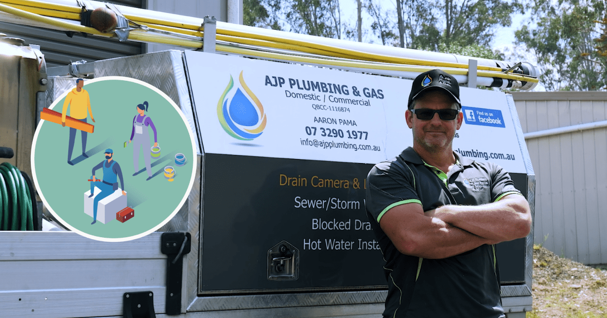 Stress-Free SMS Scheduling Keeps AJP Plumbing Organised | Tradify™