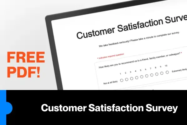 Customer Feedback Form Template | Free PDF! | Tradify™