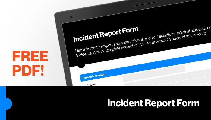 Excavation Incident Report Template | Free PDF | Tradify™